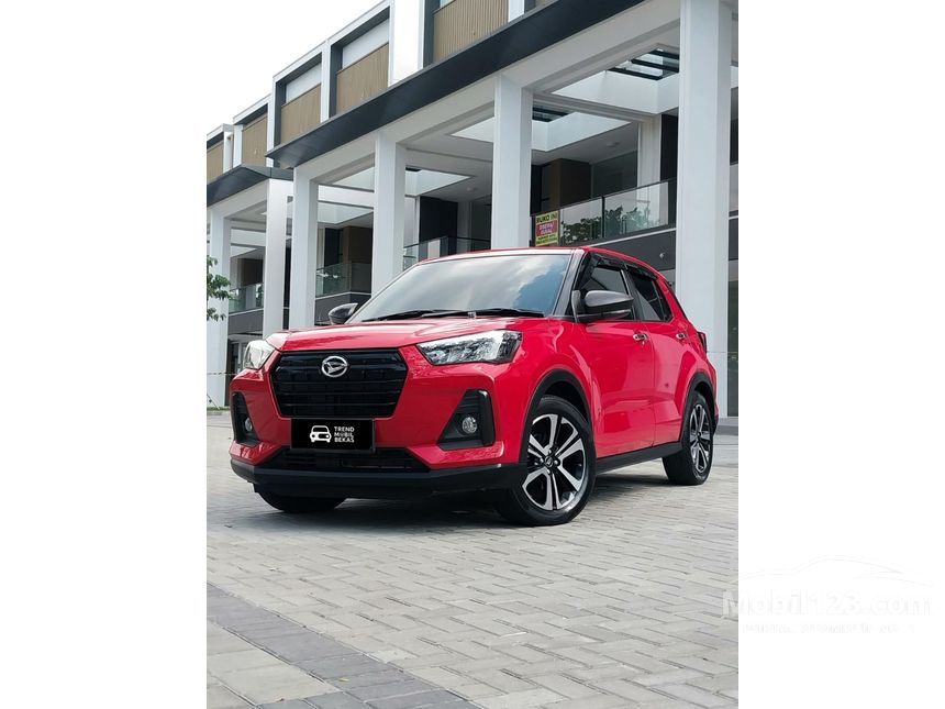 Jual Mobil Daihatsu Rocky 2022 R TC 1.0 di Banten Automatic SUV Merah ...