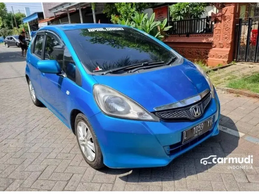 Jual Mobil Honda Jazz 2012 S 1.5 di Jawa Timur Automatic Hatchback Biru ...