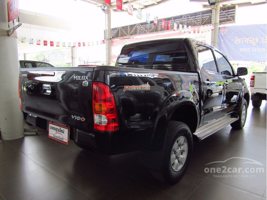 Toyota Hilux Vigo 2011 DOUBLE CAB (ปี 08-11) E Prerunner VN Turbo 2.5 เกียร์ธรรมดา สีดำ ...