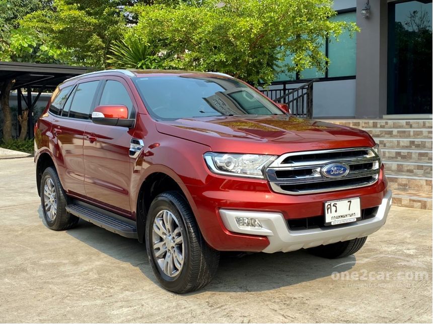 Ford Everest 2016 Titanium 3.2 in กรุงเทพและปริมณฑล Automatic SUV สีแดง ...