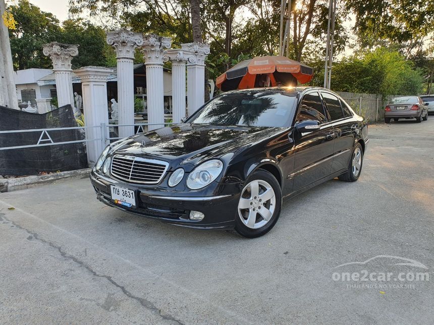 Mercedes-Benz E240 2005 Avantgarde 2.6 in กรุงเทพและปริมณฑล Automatic Sedan สีดำ for 459,000 ...