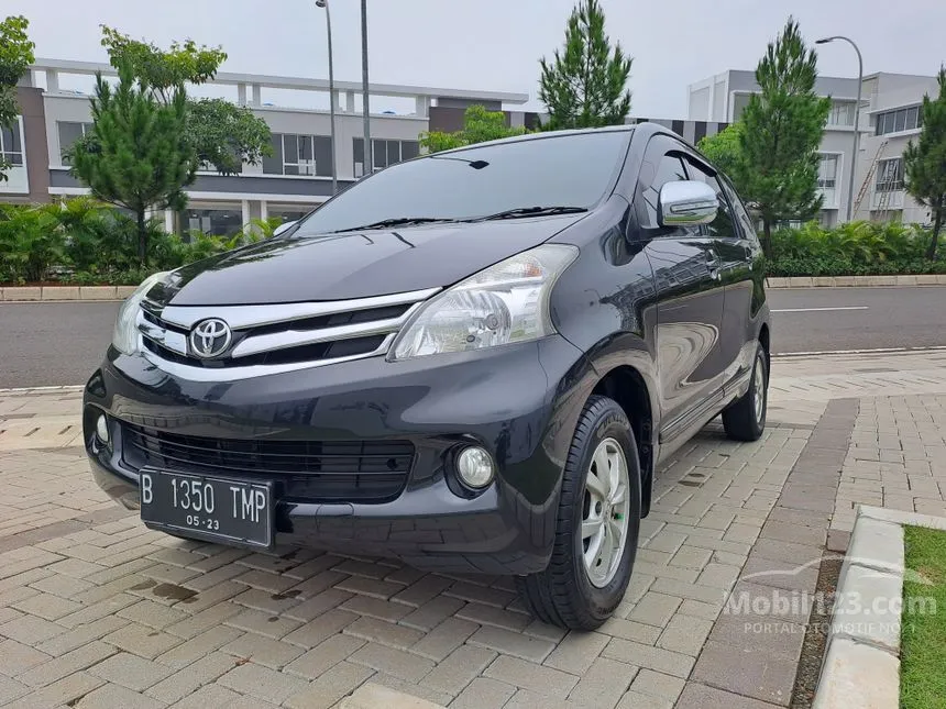 Jual Mobil Toyota Avanza 2015 G 1.3 di Banten Automatic MPV Hitam Rp ...