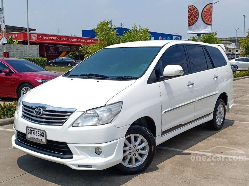 Toyota Innova 2015 V 2.0 in กรุงเทพและปริมณฑล Automatic Wagon สีขาว for ...