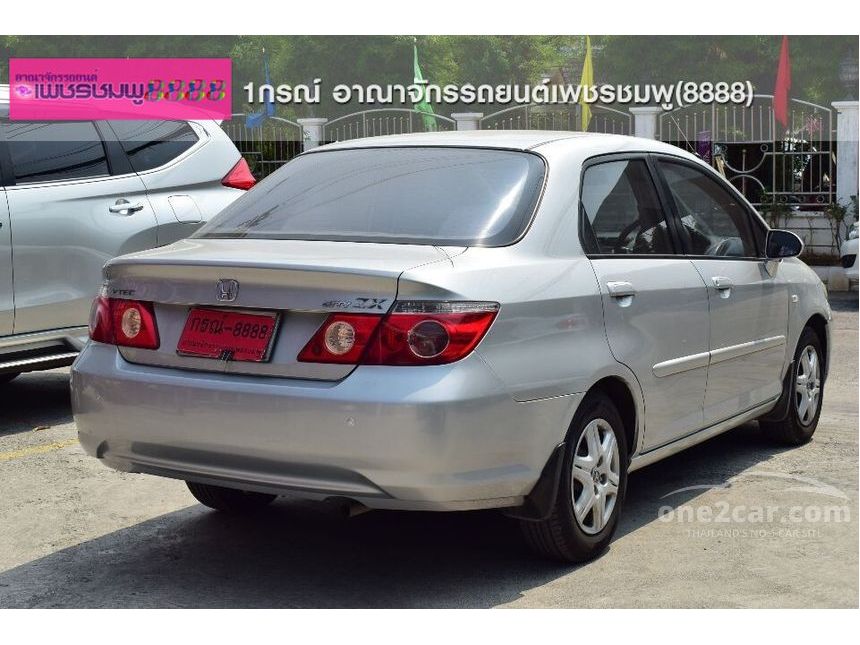 Honda City 2006 ZX (ปี 05-07) ZX V VTEC 1.5 เกียร์อัตโนมัติ สีเทา ...