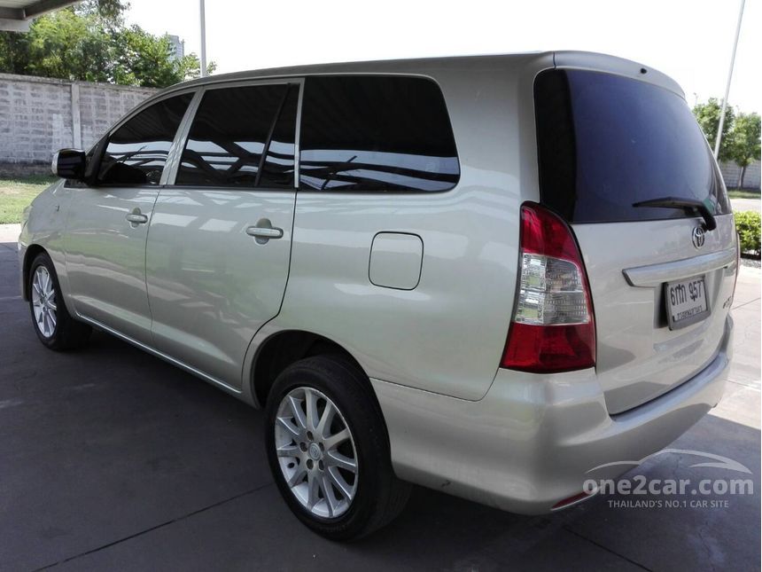 Toyota Innova 2012 E 2.0 in กรุงเทพและปริมณฑล Manual Wagon สีเทา for ...
