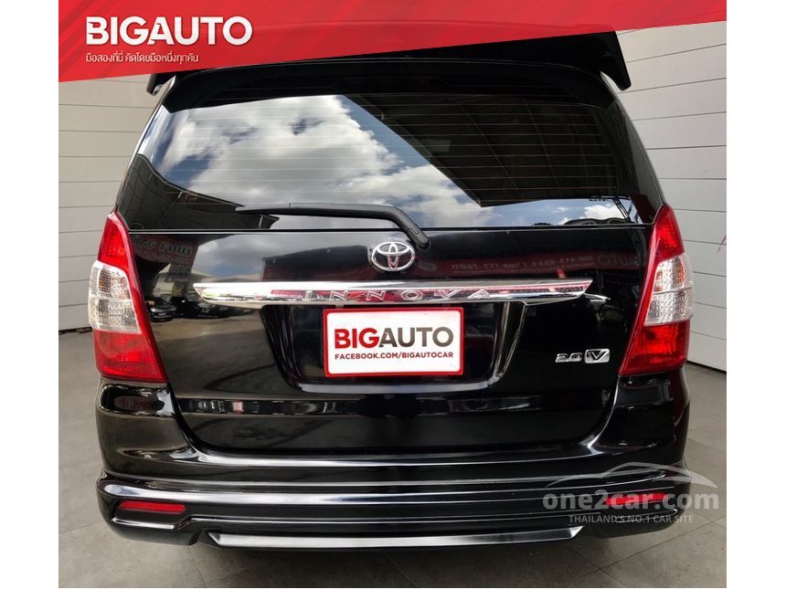Toyota Innova 2015 V 2.0 in กรุงเทพและปริมณฑล Automatic Wagon สีดำ for ...
