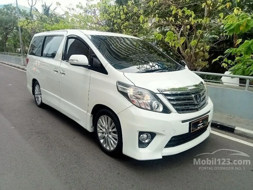 Jual Mobil Toyota Alphard 2014 SC 2.4 di DKI Jakarta Automatic MPV ...