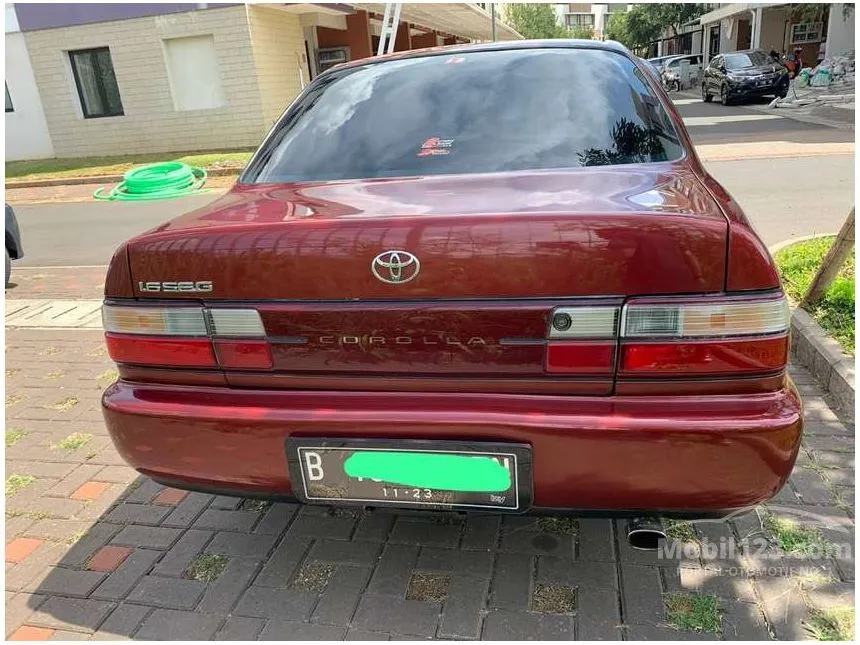 Jual Mobil Toyota Corolla 1995 1.6 di Banten Manual Sedan Merah Rp 55. ...