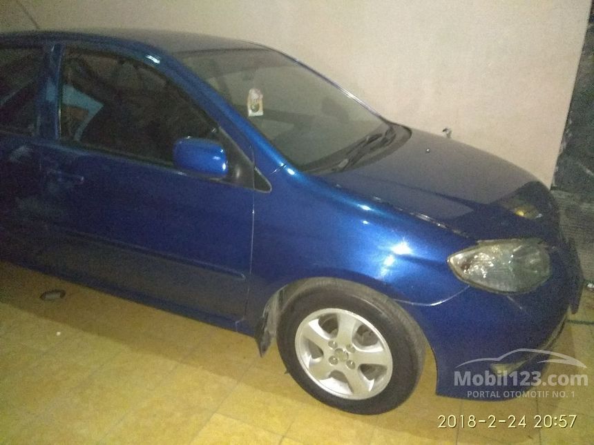 Jual Mobil Toyota Vios 2004 E 1.5 di Banten Manual Sedan Biru Rp 68.000 ...