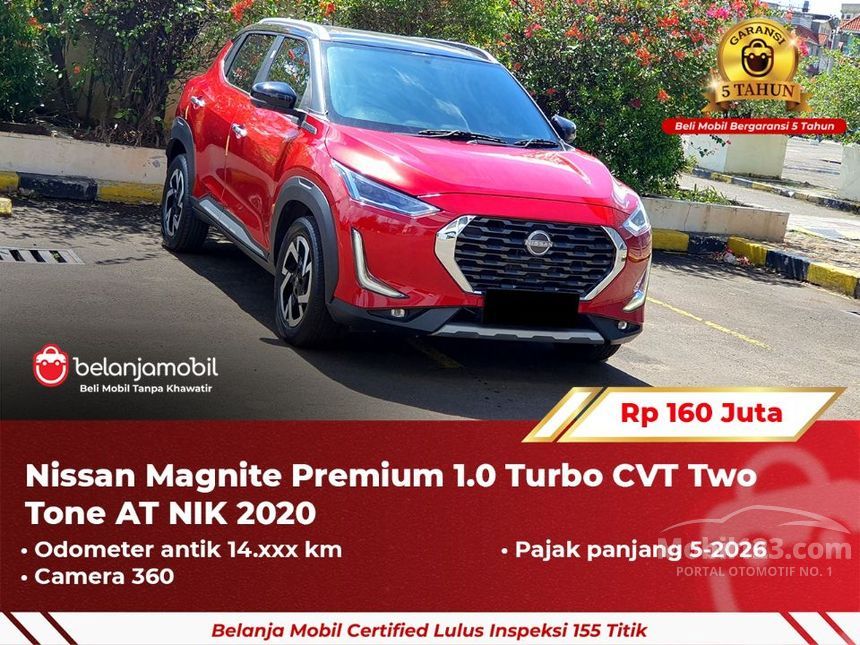 Jual Mobil Nissan Magnite 2020 Premium 1.0 di DKI Jakarta Automatic SUV ...