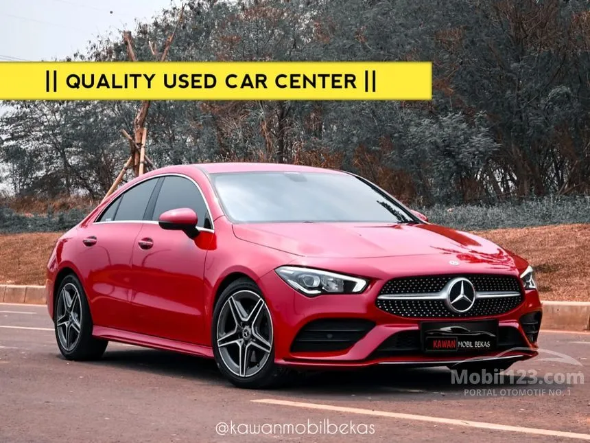 Jual Mobil Mercedes-Benz CLA200 2019 AMG Line 1.3 di Banten Automatic Coupe Merah Rp 737.000.000 ...