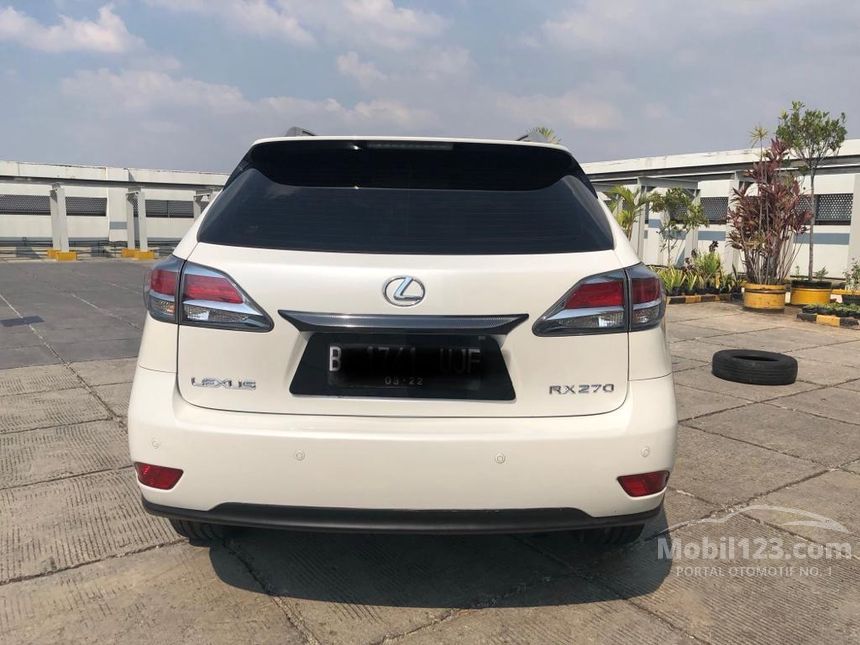Jual Mobil Lexus RX270 2012 RX270 2.7 di DKI Jakarta Automatic SUV ...