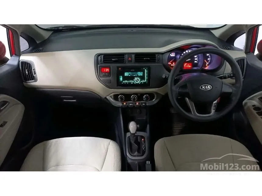 Jual Mobil KIA Rio 2012 1.4 di Jawa Timur Automatic Hatchback Merah Rp ...
