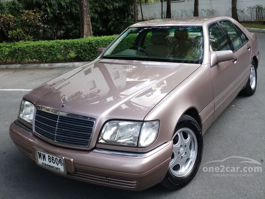 Mercedes-Benz S280 1998 W140 (ปี 91-98) 2.8 เกียร์อัตโนมัติ สีน้ำตาล ...