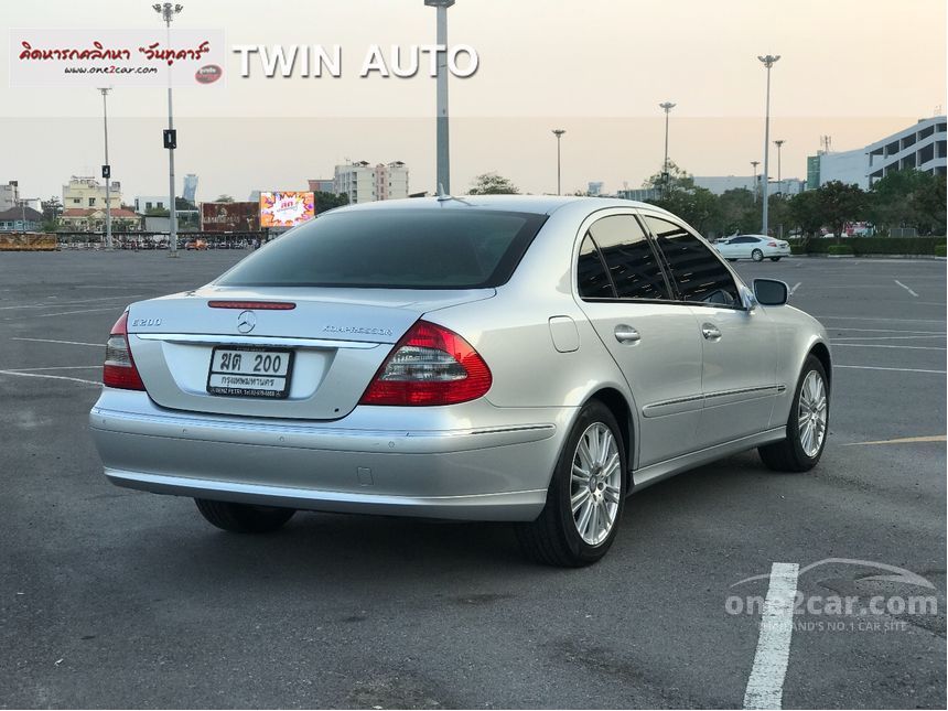 Mercedes-Benz E200 Kompressor 2007 W211 (ปี 03-09) Elegance 1.8 เกียร์ ...