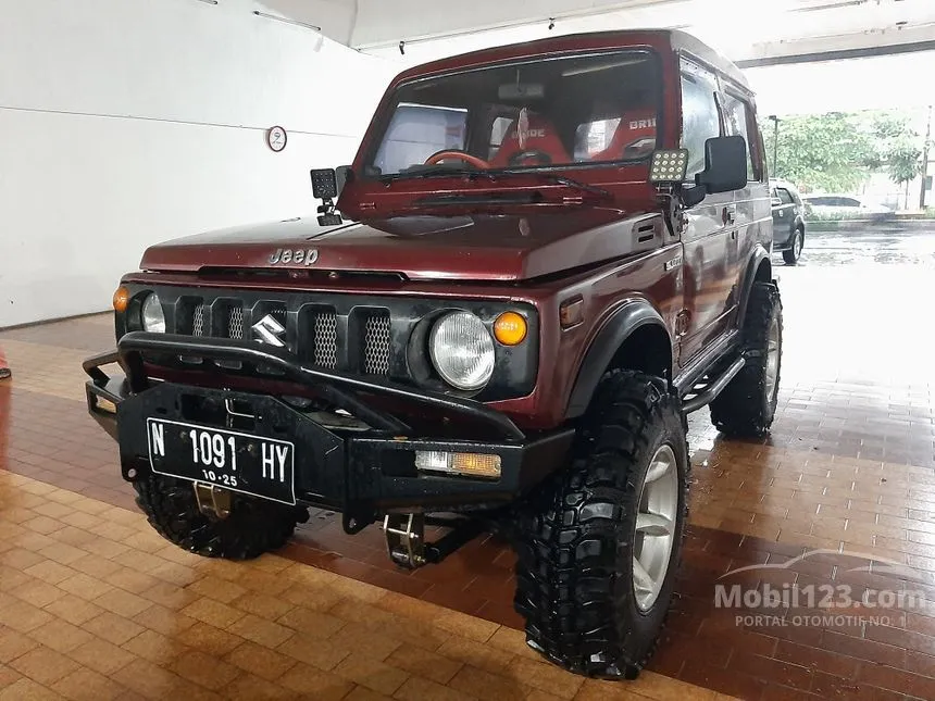 Jual Mobil Suzuki Jimny 1985 4x4 1.0 di Jawa Timur Manual Jeep Merah Rp ...
