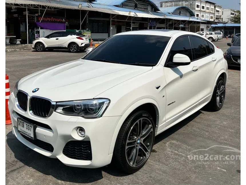 2018 BMW X4 2.0 F26 (ปี 14-17) มี BMW Warranty 2.0 xDrive20d M Sport 4WD SUV AT for sale on One2car