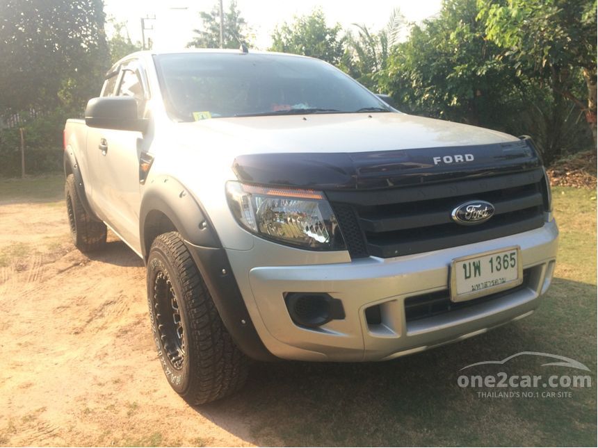 Ford Ranger 2013 OPEN CAB (ปี 12-15) XL 2.5 เกียร์ธรรมดา สีเงิน ...