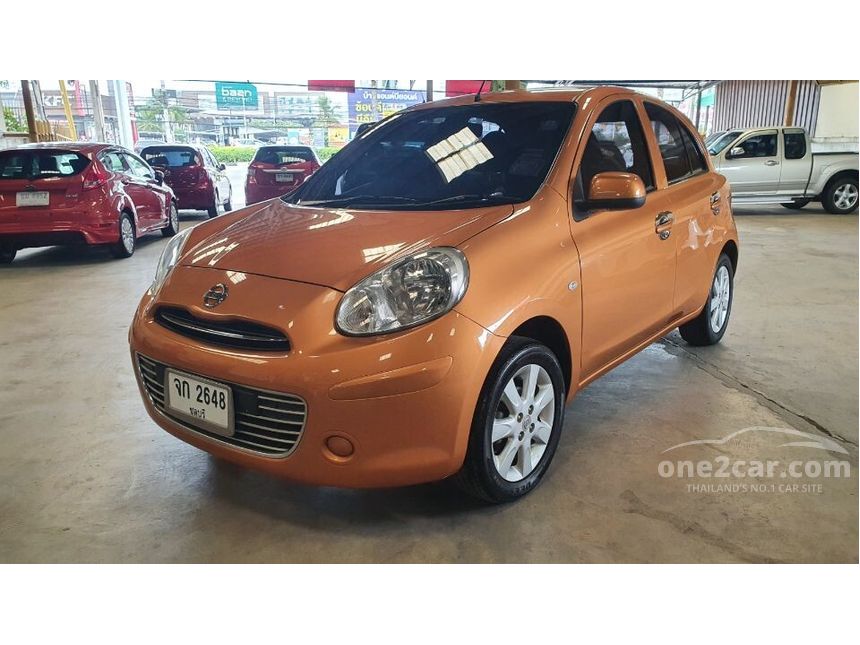 Nissan March 2010 EL 1.2 in ภาคตะวันออก Automatic Hatchback สีส้ม for ...
