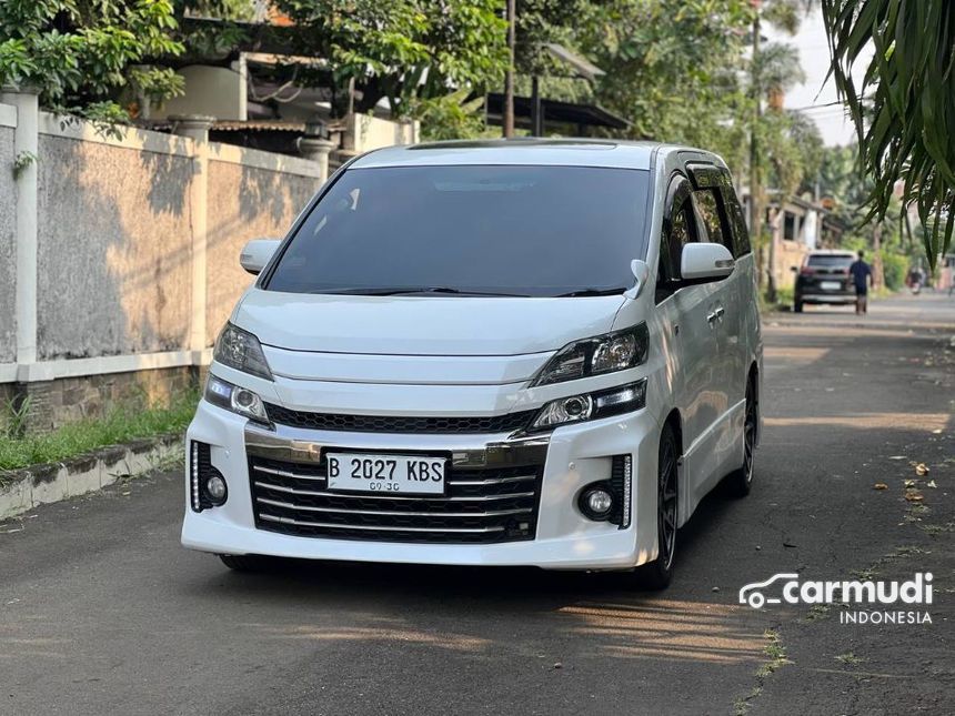 Toyota Vellfire 2014 Z GS 2.4 in DKI Jakarta Automatic MPV White for Rp ...