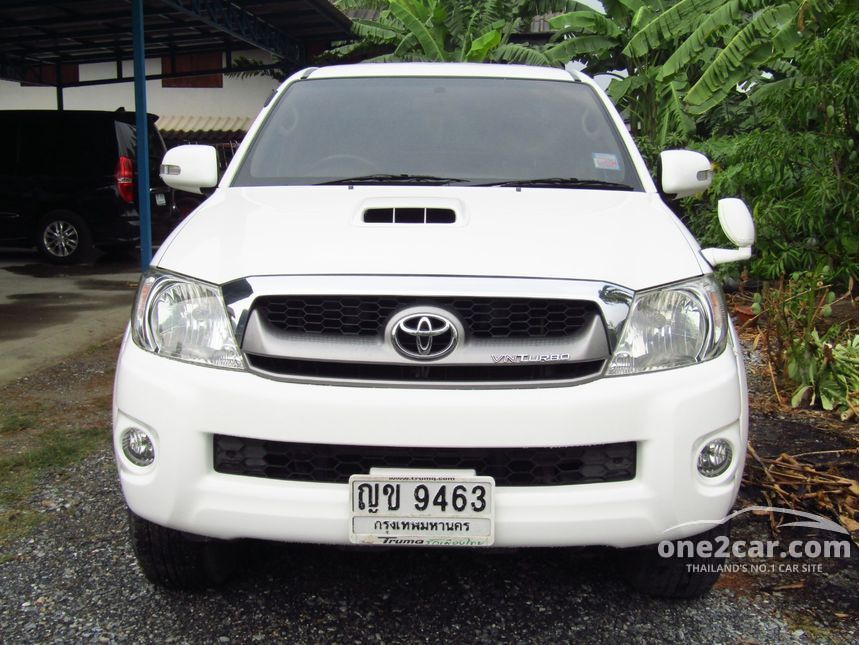 Toyota Hilux Vigo 2011 DOUBLE CAB (ปี 08-11) E Prerunner VN Turbo 2.5 เกียร์ธรรมดา สีขาว ...