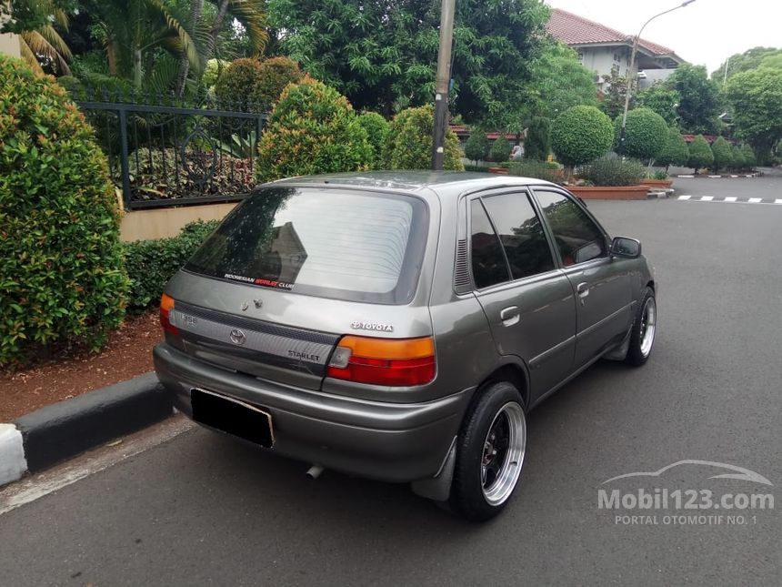 Jual Mobil Toyota Starlet 1992 1.3 di DKI Jakarta Manual Hatchback Abu ...
