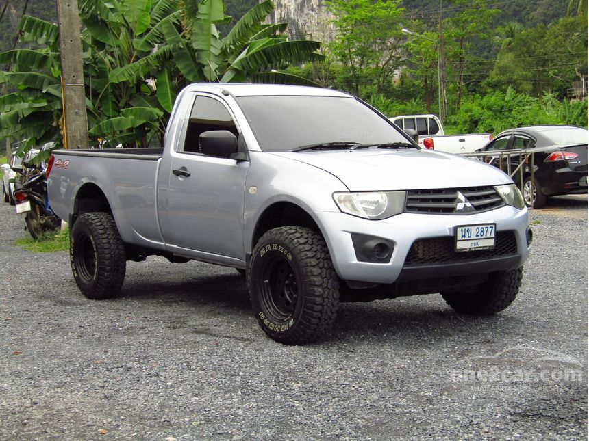Mitsubishi Triton 2014 GL 2.5 in ภาคใต้ Manual Pickup สีเทา for 395,000 ...
