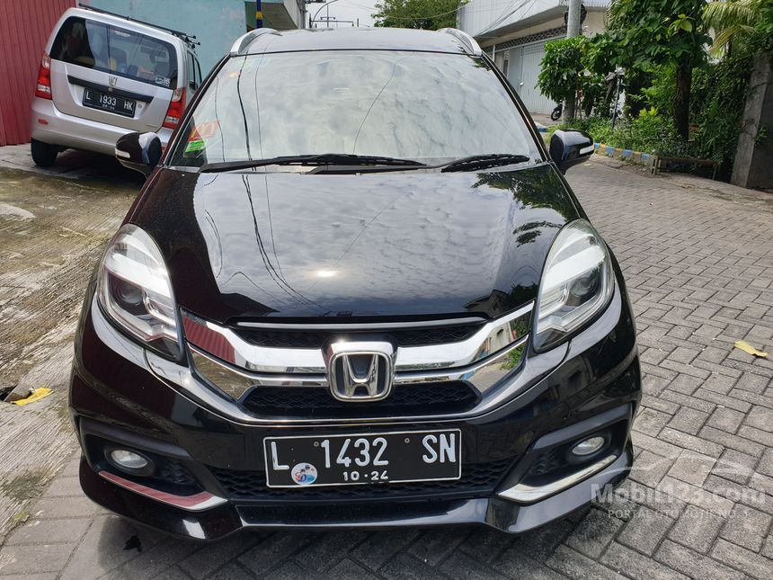 Jual Mobil Honda Mobilio 2014 RS 1.5 di Jawa Timur Automatic MPV Hitam ...