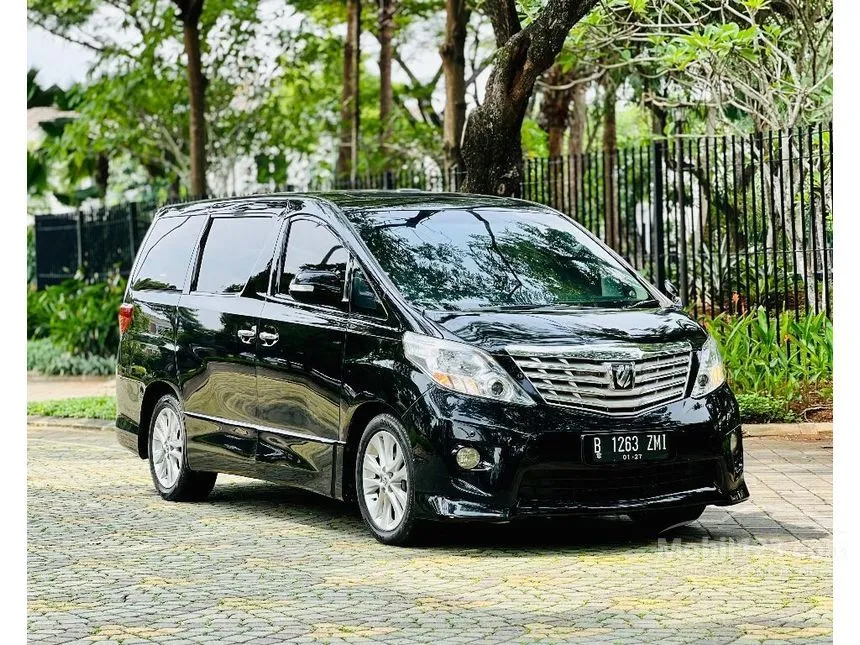 Jual Mobil Toyota Alphard 2009 S 2.4 di Banten Automatic MPV Hitam Rp 225.000.000 - 13410893 ...