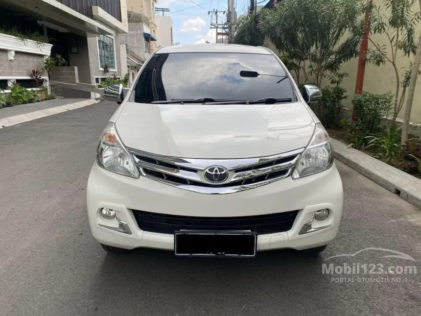 Jual Mobil Toyota Avanza 2015 G 1.3 di Sumatera Utara Manual MPV Putih ...