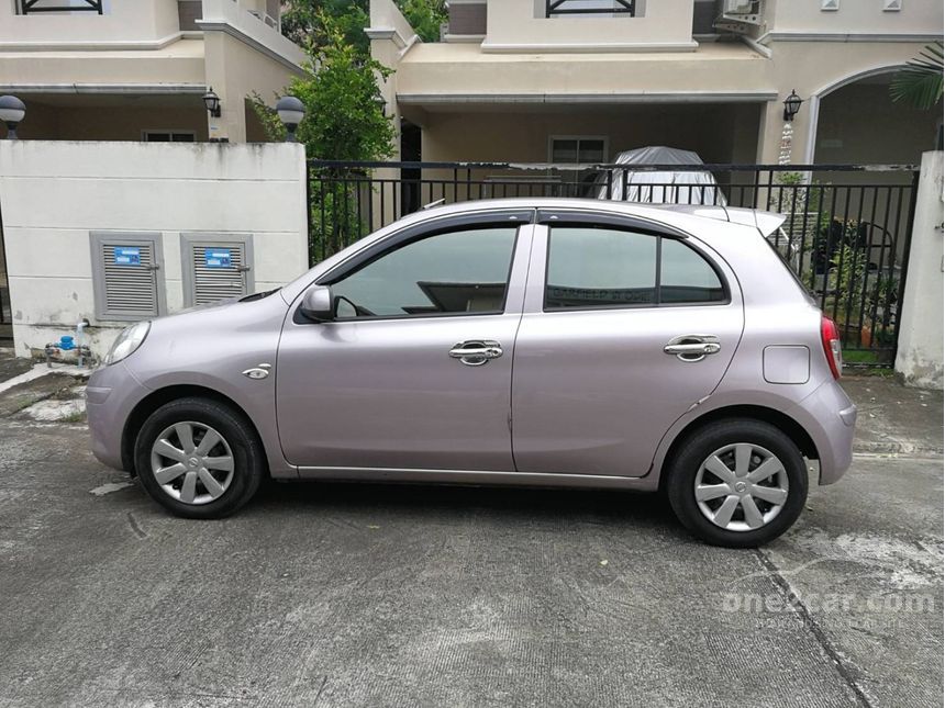 Nissan March 2010 E 1.2 in กรุงเทพและปริมณฑล Automatic Hatchback สีม่วง ...