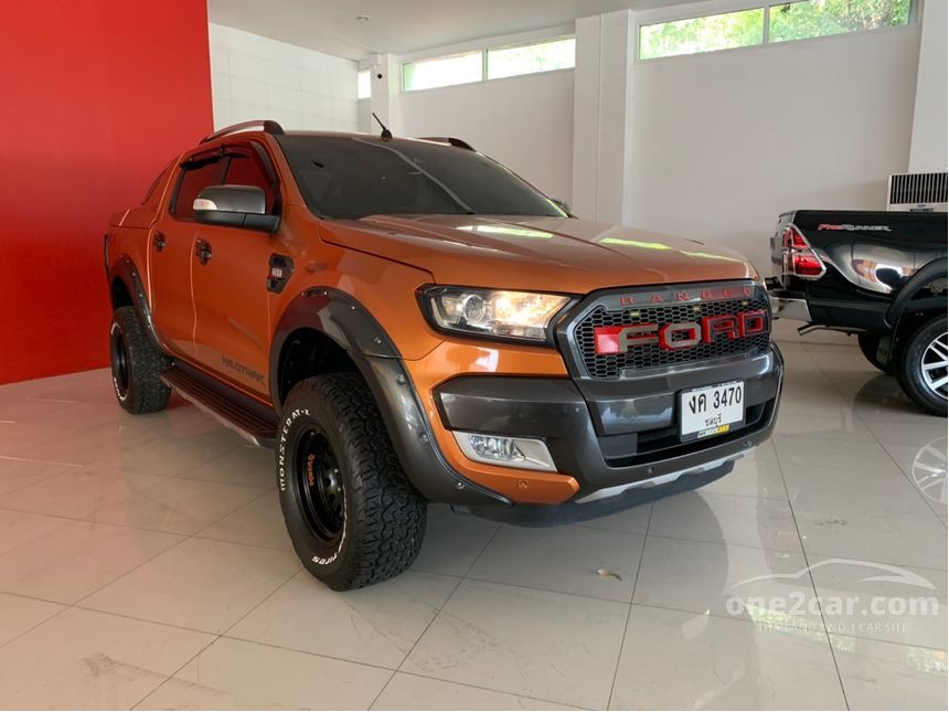 Ford Ranger 2016 WildTrak 3.2 in ภาคตะวันออก Automatic Pickup สีส้ม for ...