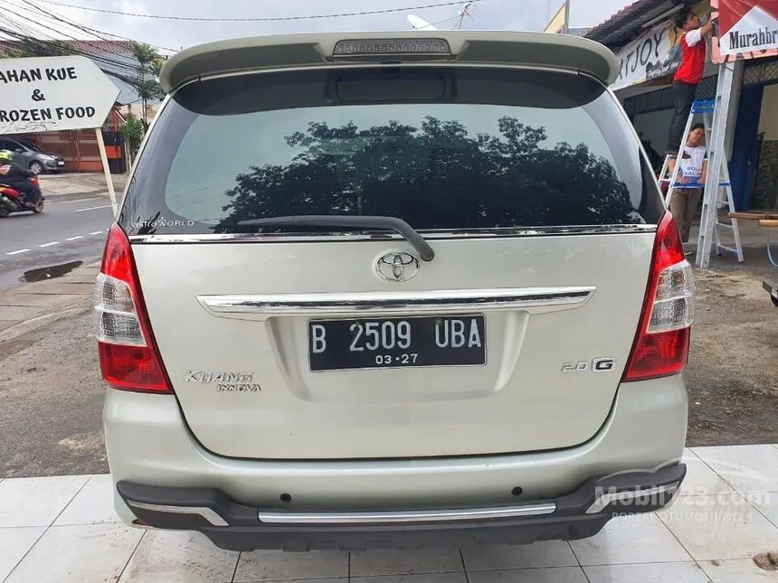 Jual Mobil Toyota Kijang Innova 2012 G 2.0 di DKI Jakarta Automatic MPV ...