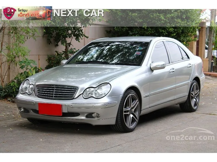 2003 Mercedes-Benz C200 Kompressor 2.0 W203 (ปี 01-07) Elegance Sedan ...