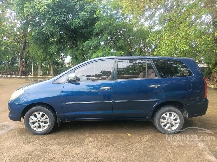 Jual Mobil Toyota Kijang Innova 2004 V 2.0 di Banten Manual MPV Biru Rp ...