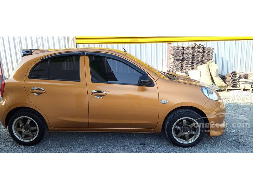 Nissan March 2010 E 1.2 in กรุงเทพและปริมณฑล Automatic Hatchback สีส้ม ...