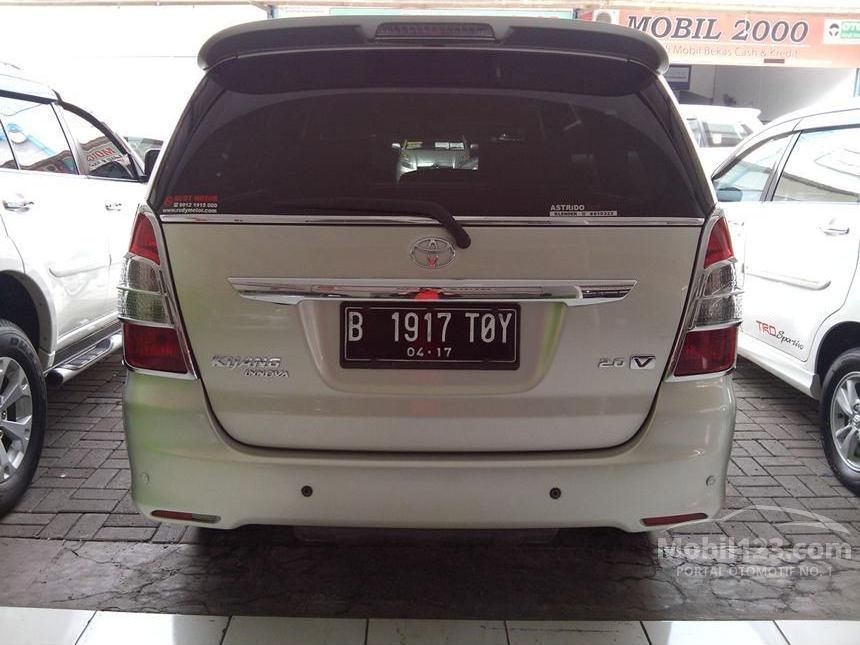 Jual Mobil Toyota Innova 2012 2.0 di Jawa Barat Manual MPV Minivans ...
