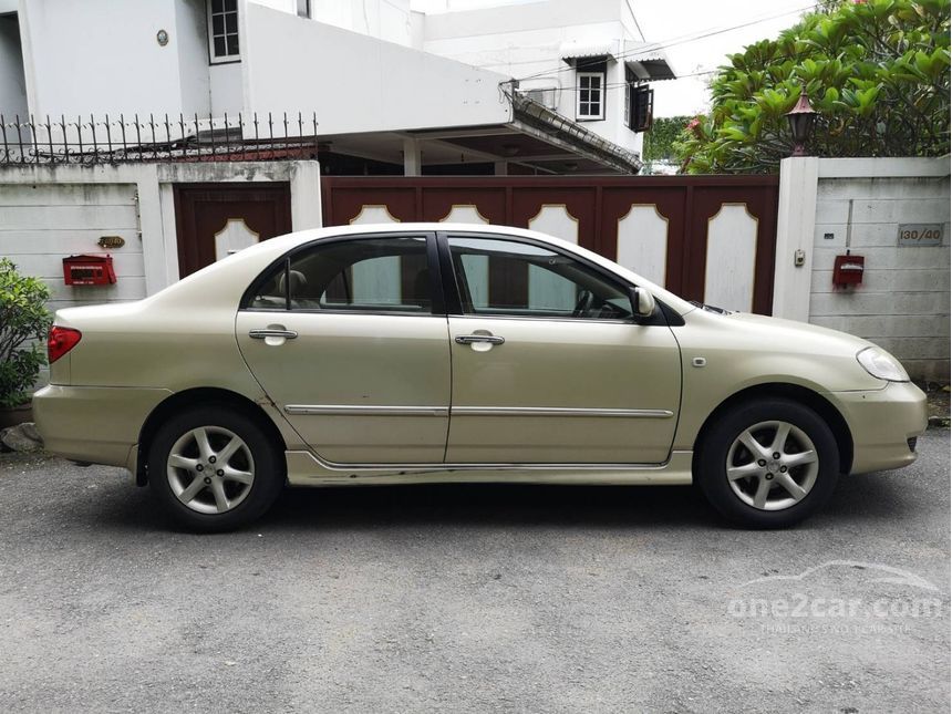 Toyota Corolla Altis 2003 E 1.6 in กรุงเทพและปริมณฑล Automatic Sedan สี ...