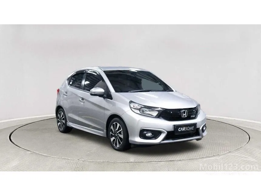 Jual Mobil Honda Brio 2019 RS 1.2 di Banten Automatic Hatchback Silver ...