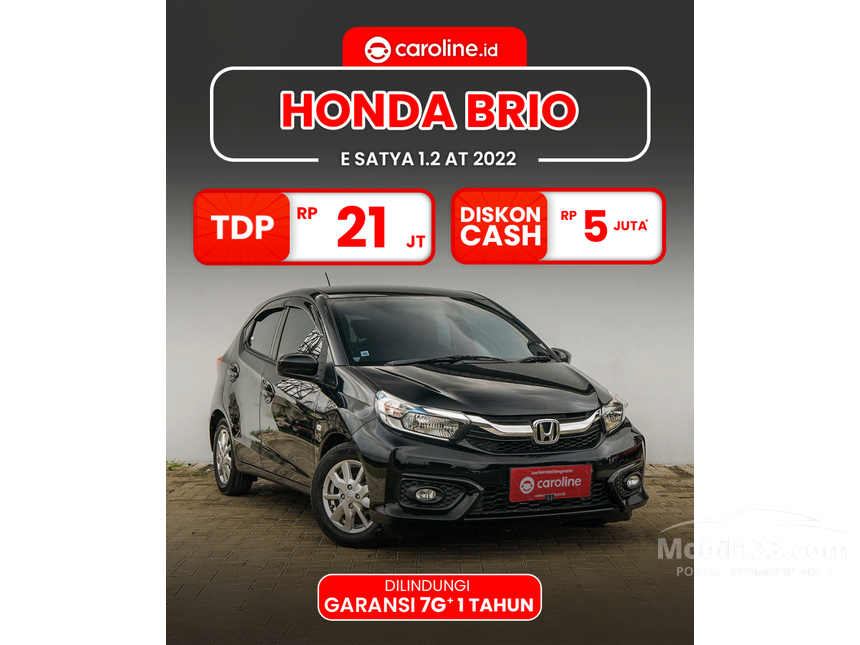 Jual Mobil Honda Brio 2022 Satya E 1.2 di Jawa Barat Automatic ...
