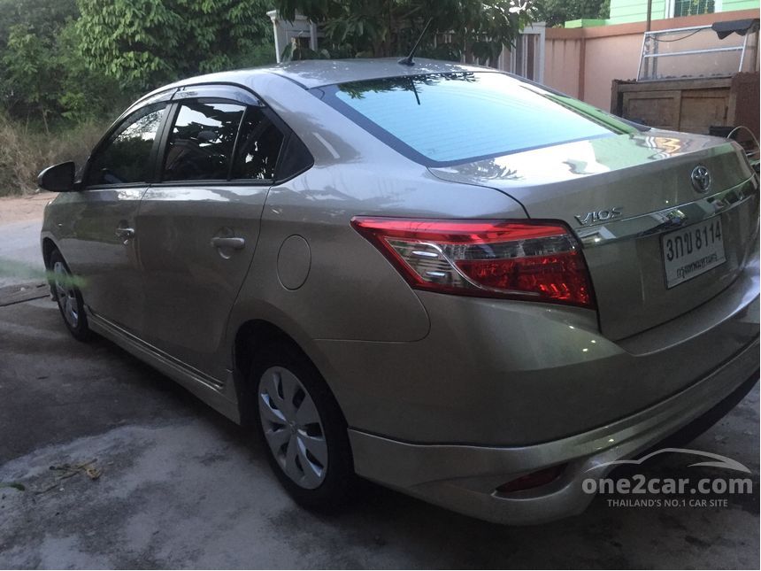 Toyota Vios 2014 (ปี 13-17) J 1.5 เกียร์อัตโนมัติ สีทอง | One2car.com ...