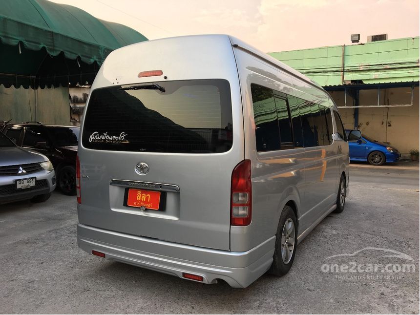 Toyota Hiace 2008 D4D 2.5 in กรุงเทพและปริมณฑล Manual Van สีเงิน for ...