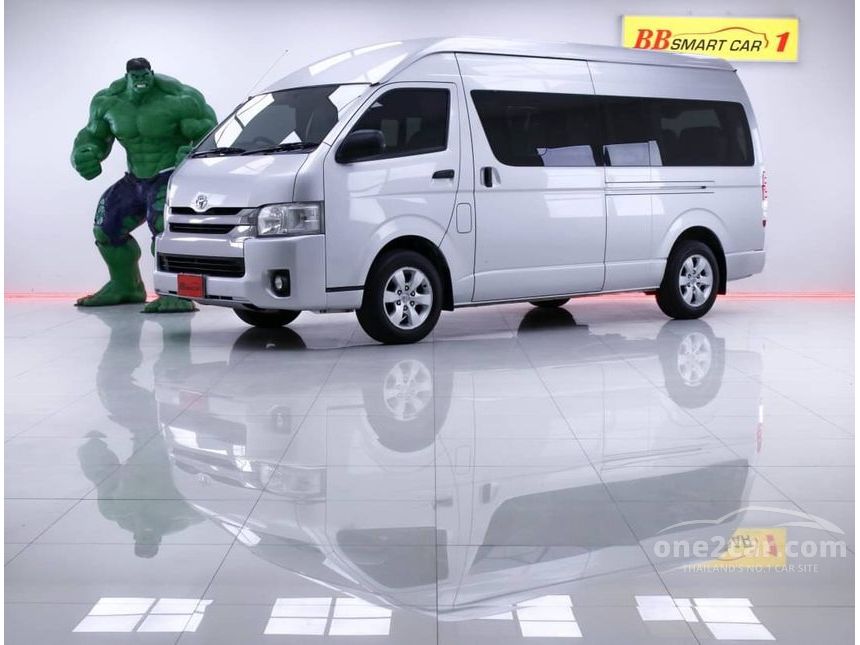 Toyota Hiace 2014 D4D 2.5 in กรุงเทพและปริมณฑล Manual Van สีเทา for ...