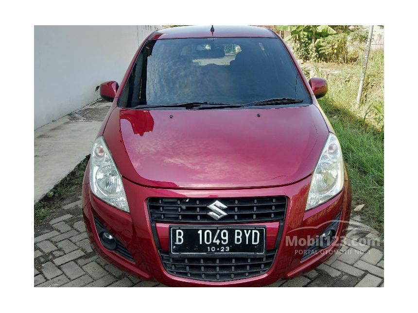 Jual Mobil Suzuki Splash 2013 1.2 di Banten Automatic Hatchback Merah ...