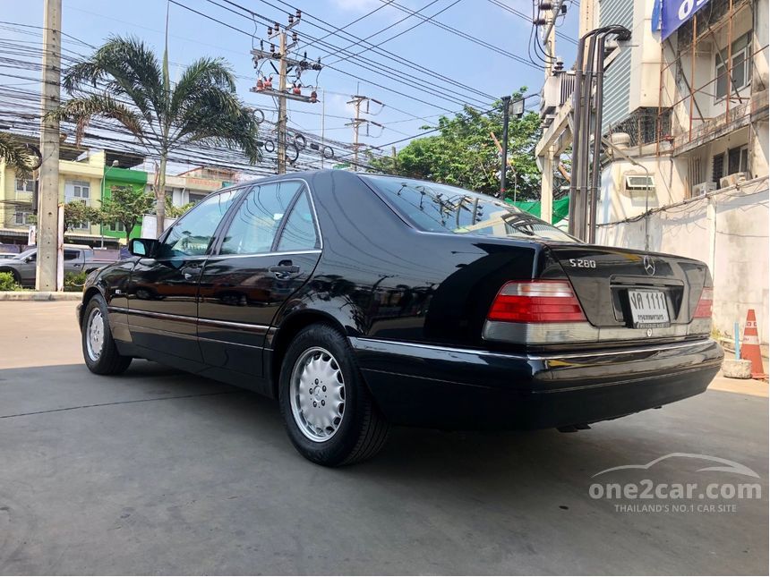 Mercedes-Benz S280 1997 W140 (ปี 91-98) 2.8 เกียร์อัตโนมัติ สีดำ ...