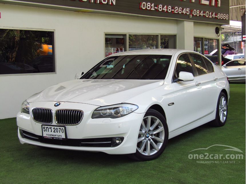 BMW 525d 2012 F10 (ปี 10-16) 3.0 เกียร์อัตโนมัติ สีขาว | One2car.com ...