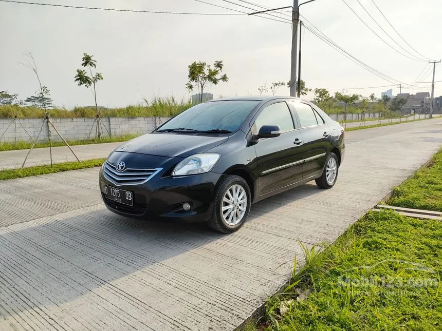 Jual Mobil Toyota Vios 2012 G 1.5 di Jawa Barat Manual Sedan Hitam Rp ...