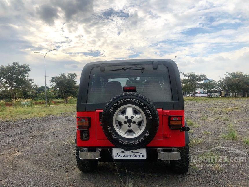 Jual Mobil Jeep Wrangler 1995 4.0 di DKI Jakarta Manual Jeep Merah Rp ...