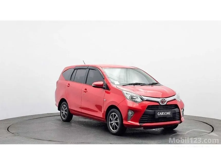 Jual Mobil Toyota Calya 2019 G 1.2 di DKI Jakarta Automatic MPV Merah ...