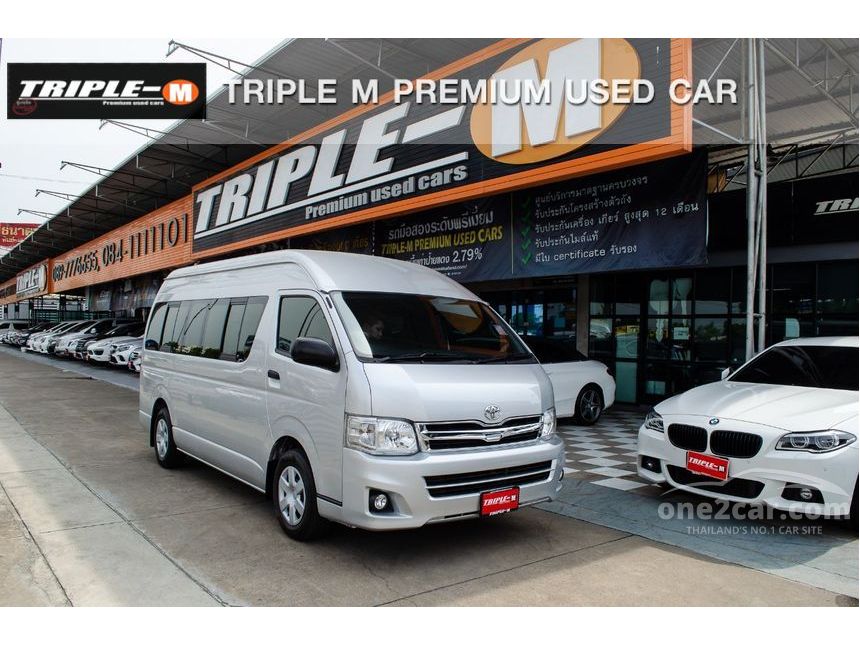Toyota Hiace 2014 D4D 3.0 in กรุงเทพและปริมณฑล Manual Van สีเงิน for ...